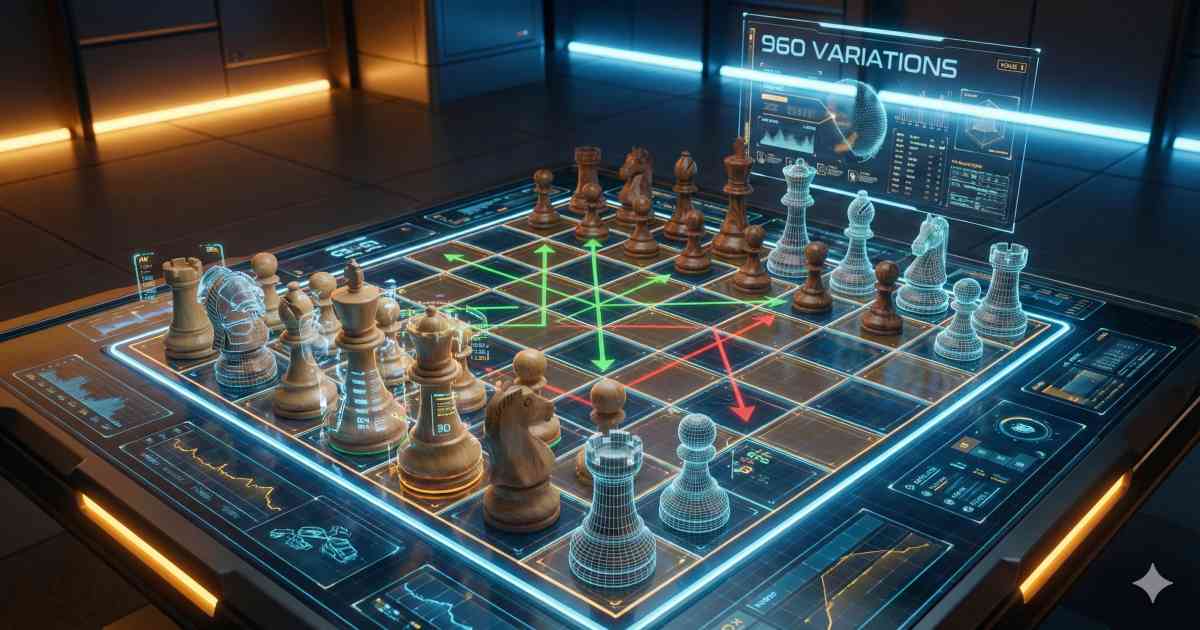 Freestyle Chess 分析器 (国际象棋960) - 菲舍尔任意制生成器与分析